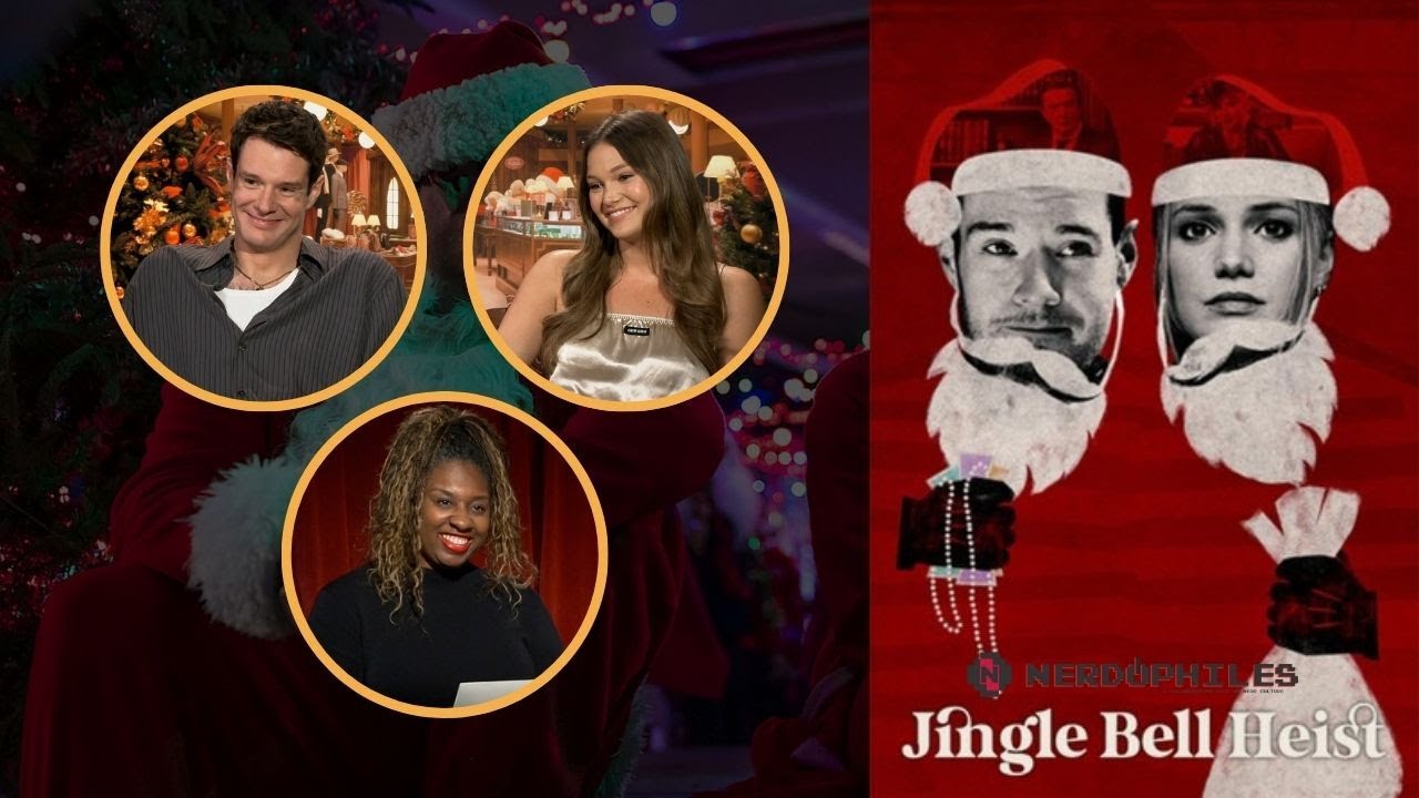Netflix Film: JINGLE BELL HEIST Exclusive Cast Interview! - YouTube