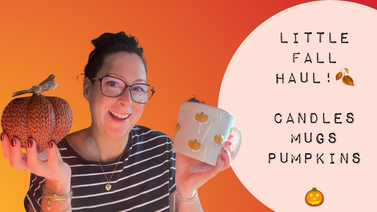 Little fall haul! 🎃 - YouTube