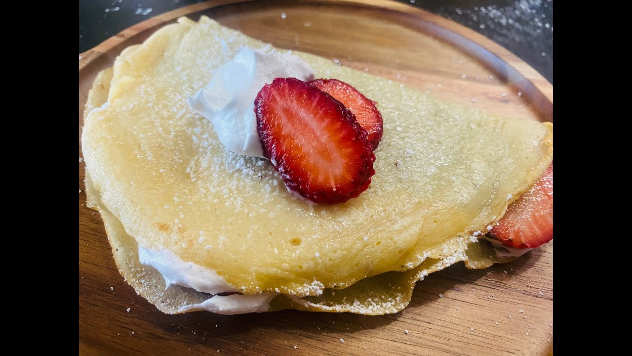 The best Bananas Crepes very easy Recipe - YouTube