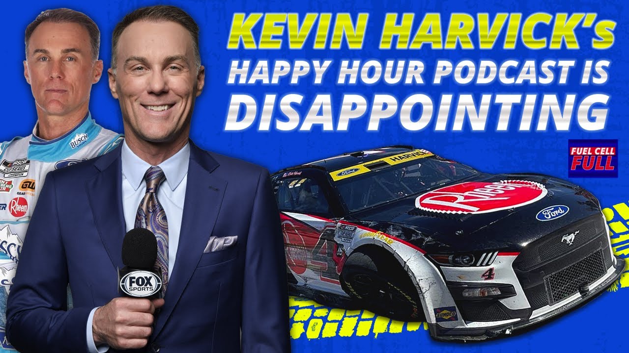Kevin Harvick's Happy Hour Podcast is Disappointing - YouTube