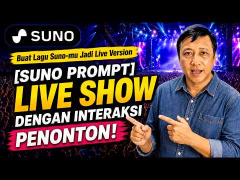 [SUNO PROMPT] Bikin Versi KONSER MUSIK SPEKTAKULER Dari Lagu SUNO Biasa? Ini RAHASIANYA !