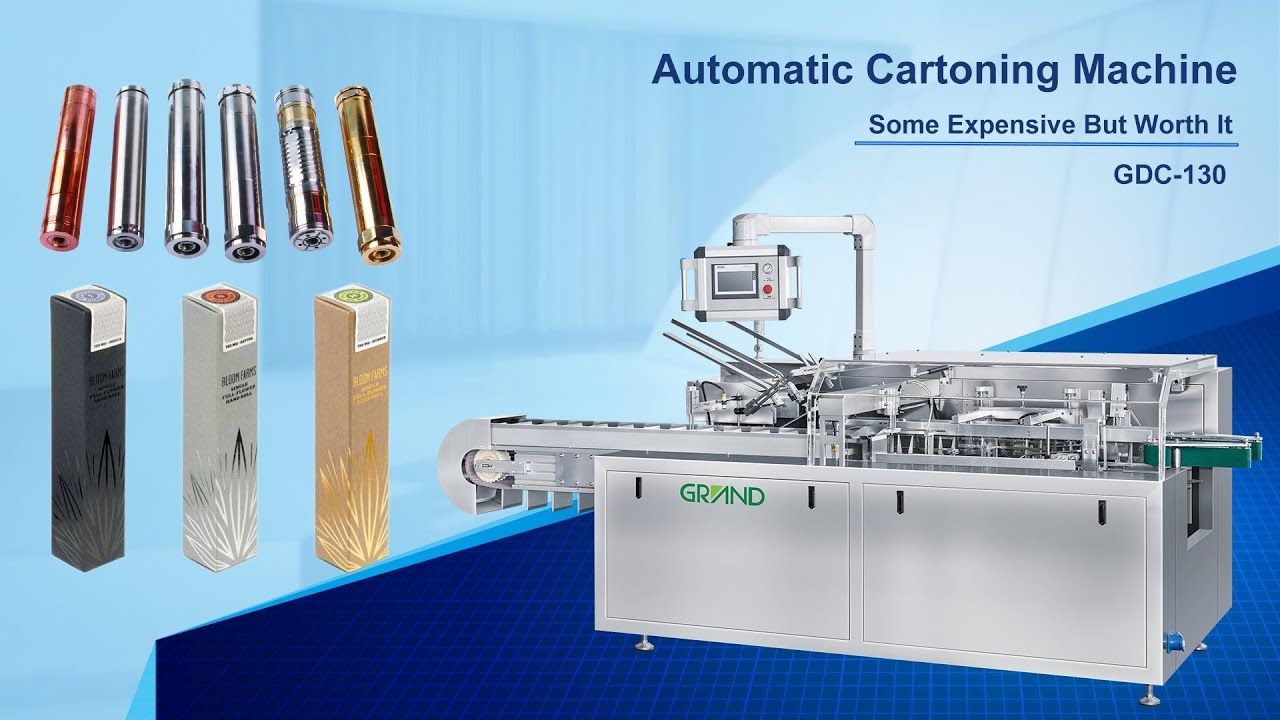 How do multiple cartoning machine packaging production lines work ...