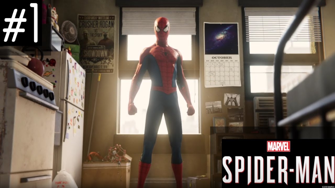 Marvel's Spider-Man Gameplay Walkthrough | Part #1 - YouTube