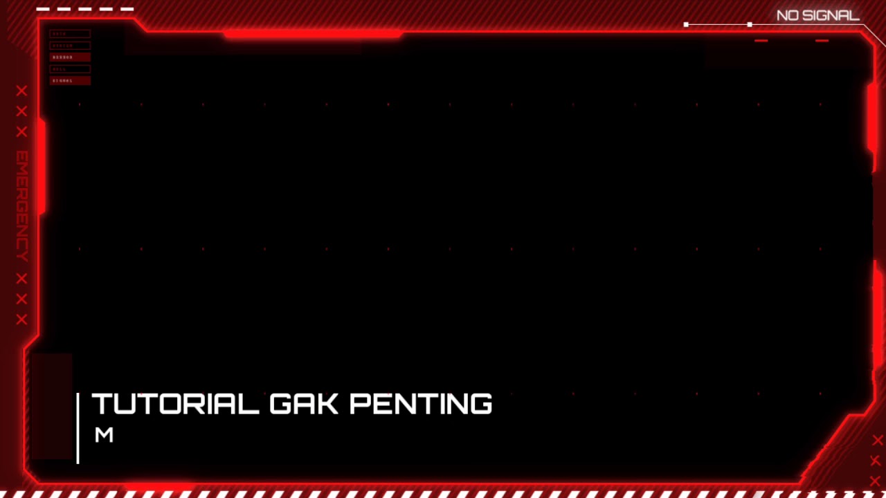 TUTORIAL GAK PENTING #1 - YouTube