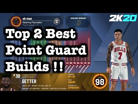 Top Point Guard Builds 2K20 : Best Slasher Build + Best Speedboosting ...
