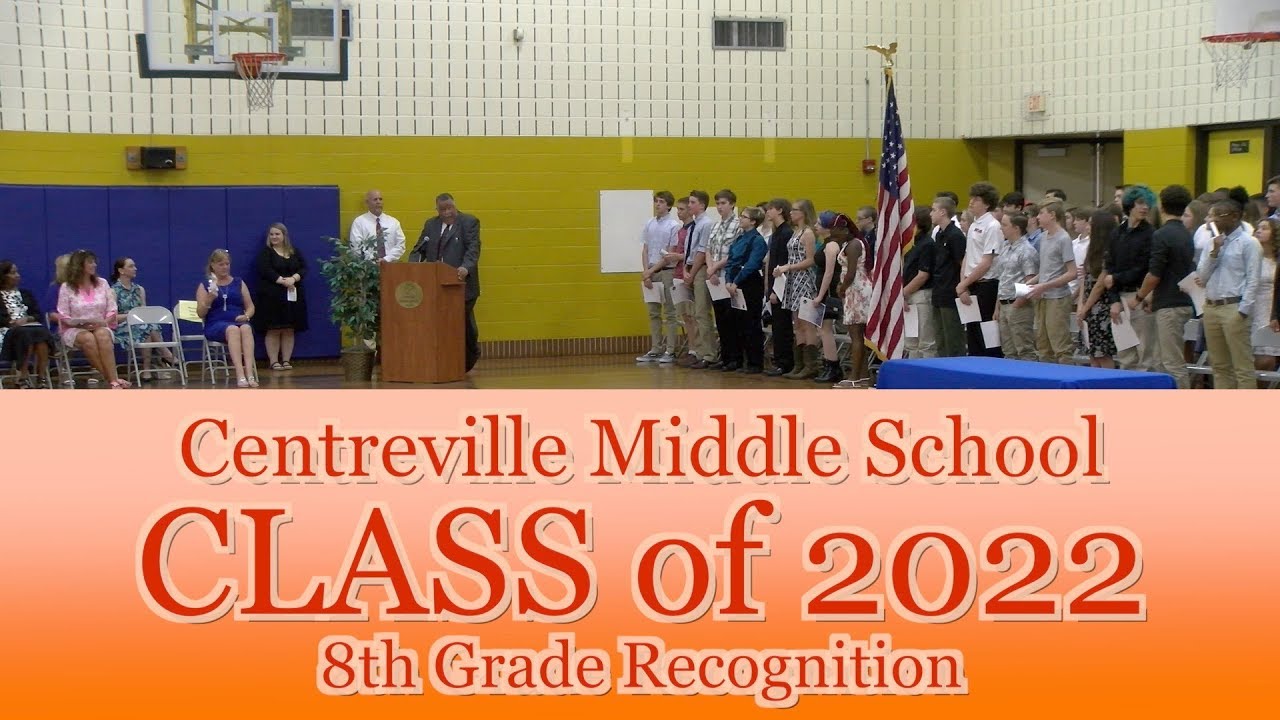 Centreville Middle School Advancement 2018 - YouTube