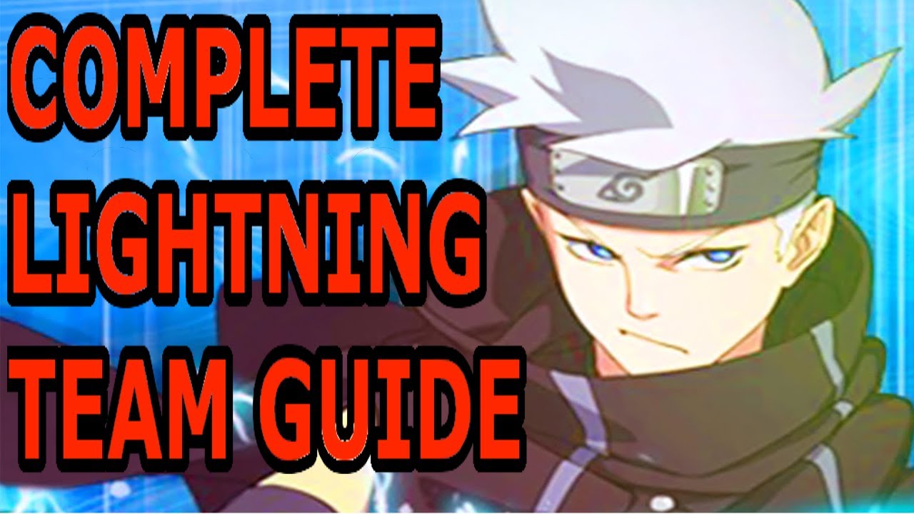 COMPLETE NARUTO ONLINE LIGHTNING MAIN TEAM GUIDE - YouTube