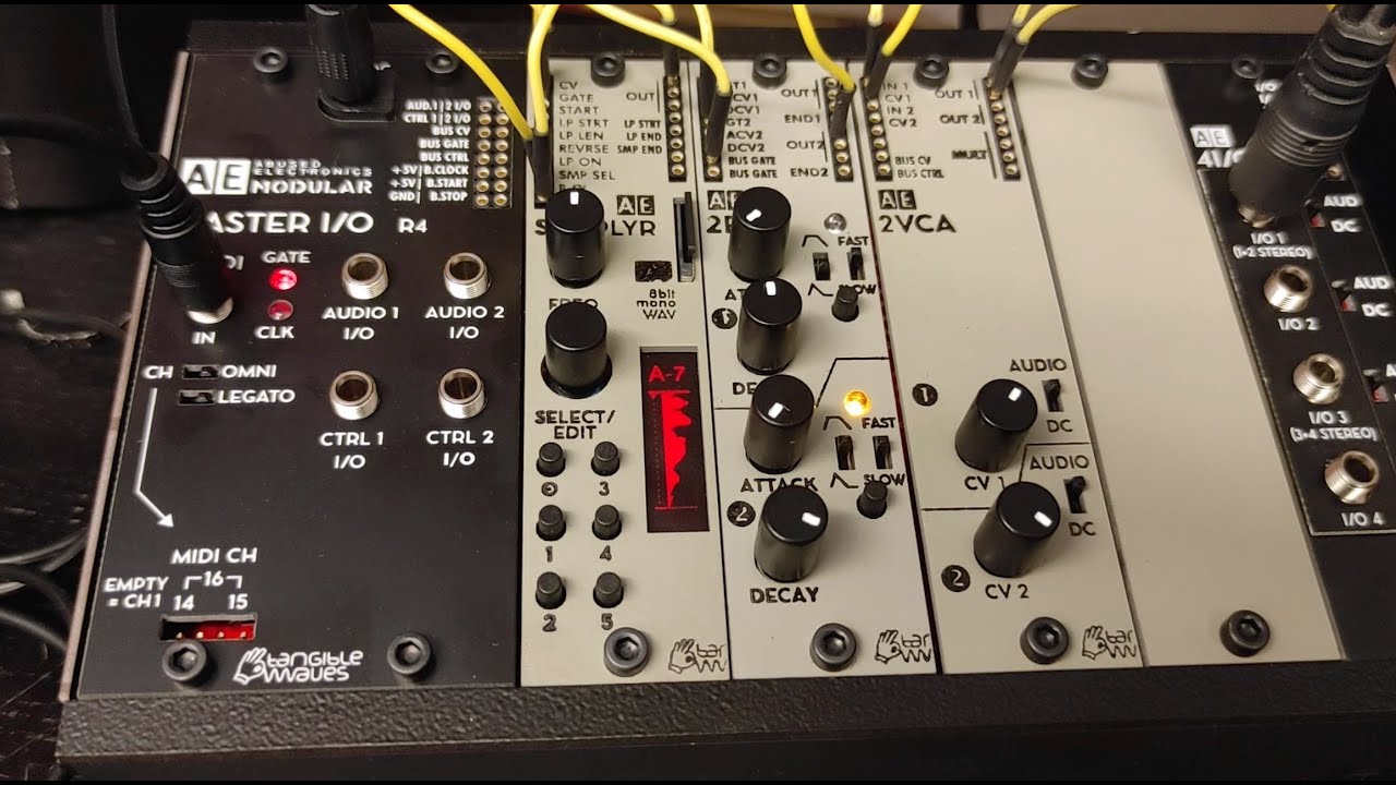 Introducing SAMPLYR for AE Modular - YouTube