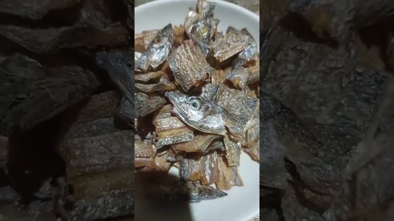Crunchy Dried Daing Na Espada or Dried Fish / Espada Dried Daing - YouTube