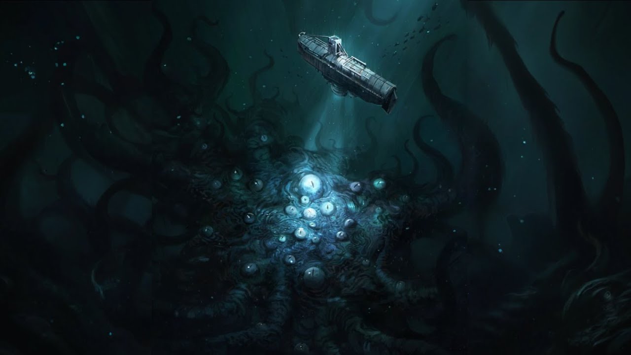 The Sea Horror by Edmond Hamilton | Cosmic Horror - YouTube