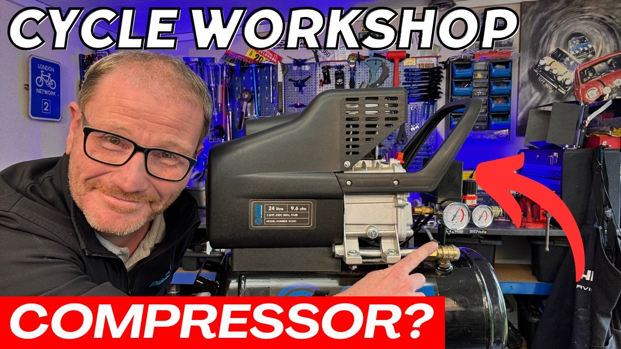 Air Compressor For Your Cycle Workshop - What You Need To Know - YouTube