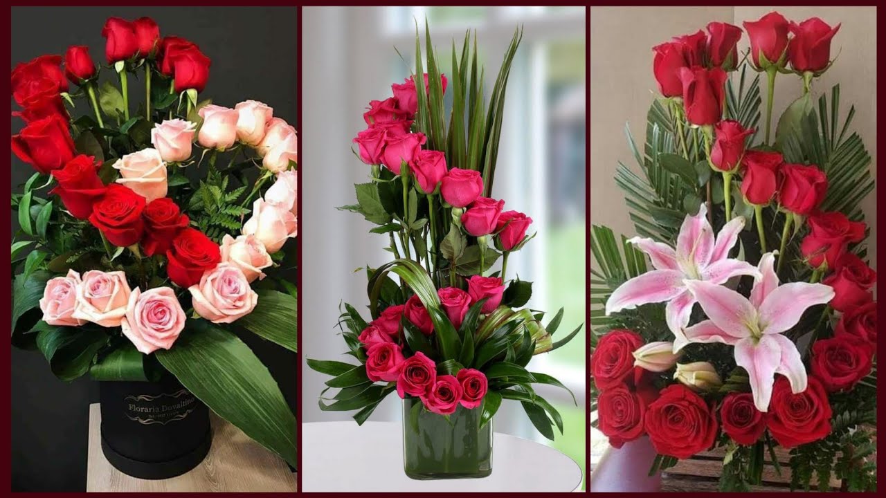 trendy ikebana flowers arrangements - YouTube