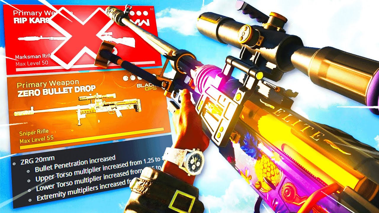 the ZRG 20mm is NOW the BEST SNIPER RIFLE in SEASON 3 WARZONE - YouTube