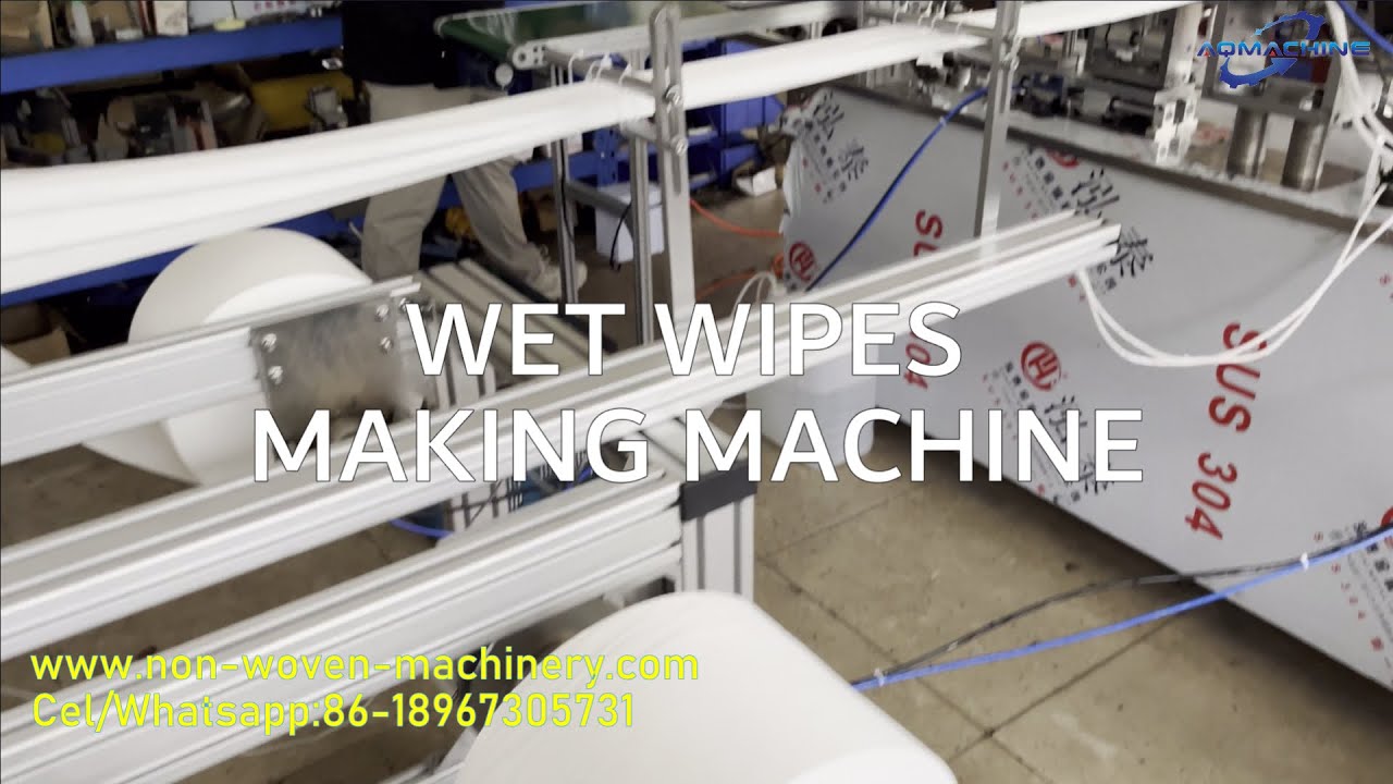 Single Packed Wet Wipes/Wet Tissues/Alcohol Pads/Alcohol Swabs Making ...