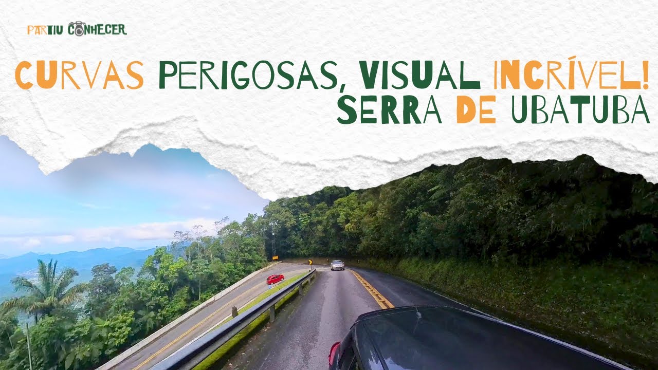 Subindo a Serra de Ubatuba: A Estrada que atravessa a Serra do Mar ...