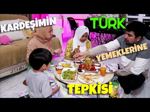 KARDEŞİME İLK KEZ TÜRK USULÜ İFTAR HAZIRLADIM! RAMAZAN SOFRASI KURDUM!