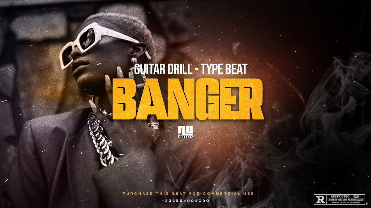 Afro Guitar Afro drill instrumental "BANGER " - YouTube