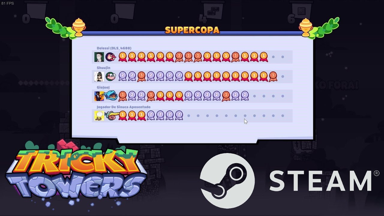 USARAM HACK PRA EU NÃO GANHAR TLG... | Tricky Towers PC - YouTube