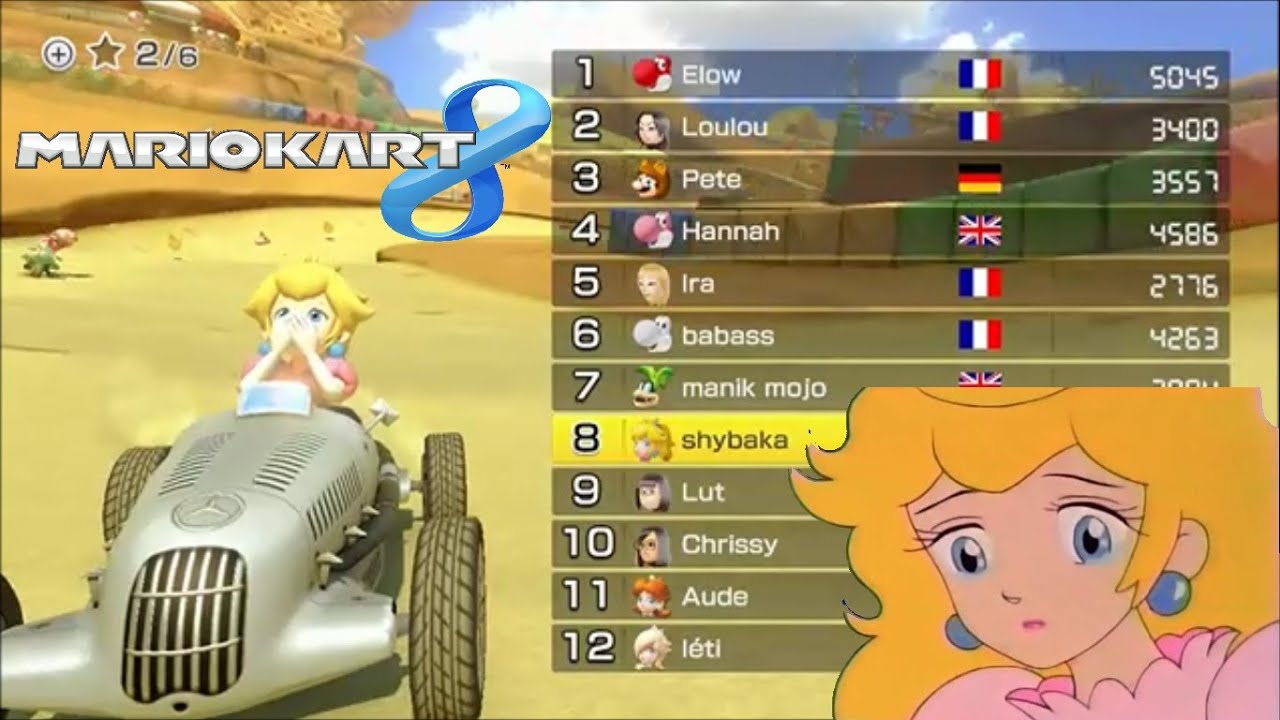 SAD KART 8.... | Mario Kart 8 | { Online } - YouTube