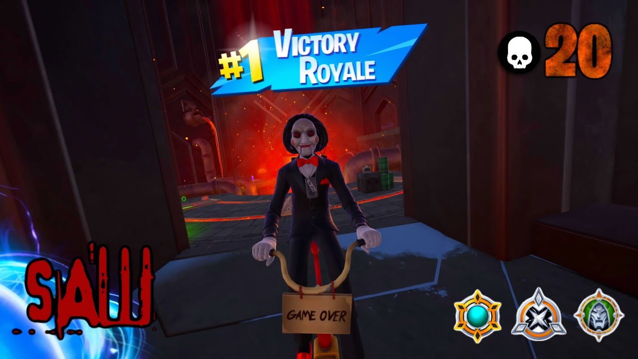 High Elimination Solo Zero Build Win Gameplay | New Billy Saw Skin | 3 ...