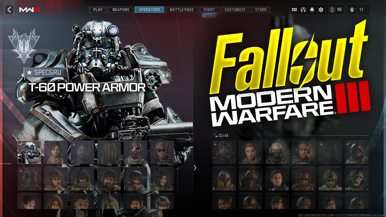 Modern Warfare 3 x Fallout (LIMITED TIME EVENT) - Season 4 Crossover ...