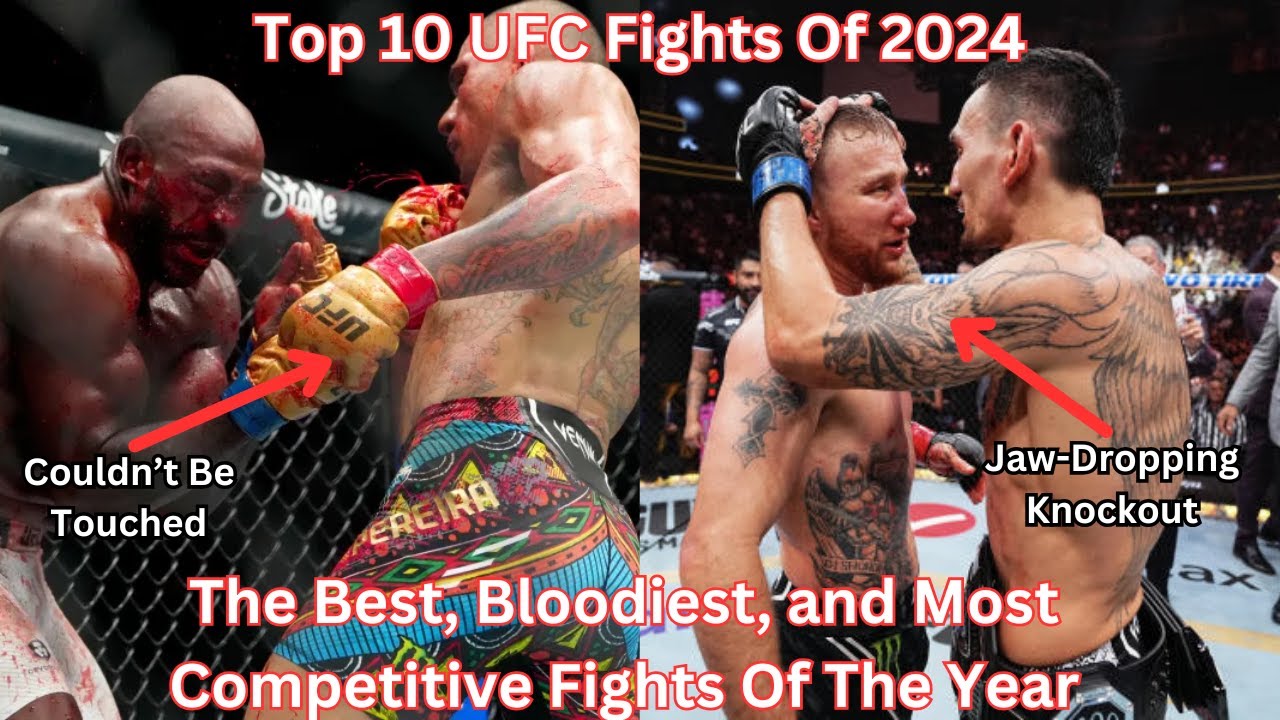 Top 10 Best UFC Fights In 2024 - YouTube