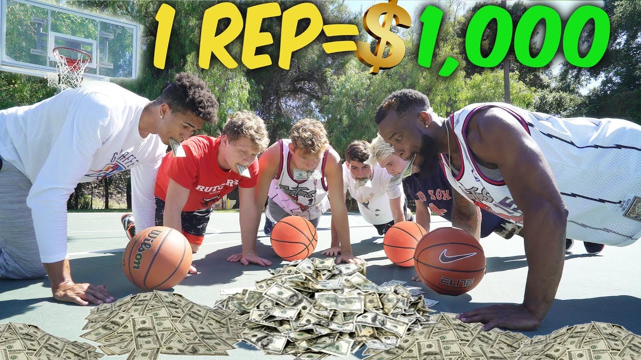 1 REP=$1000 Dollars 3 Point Challenge with 2HYPE!! - YouTube