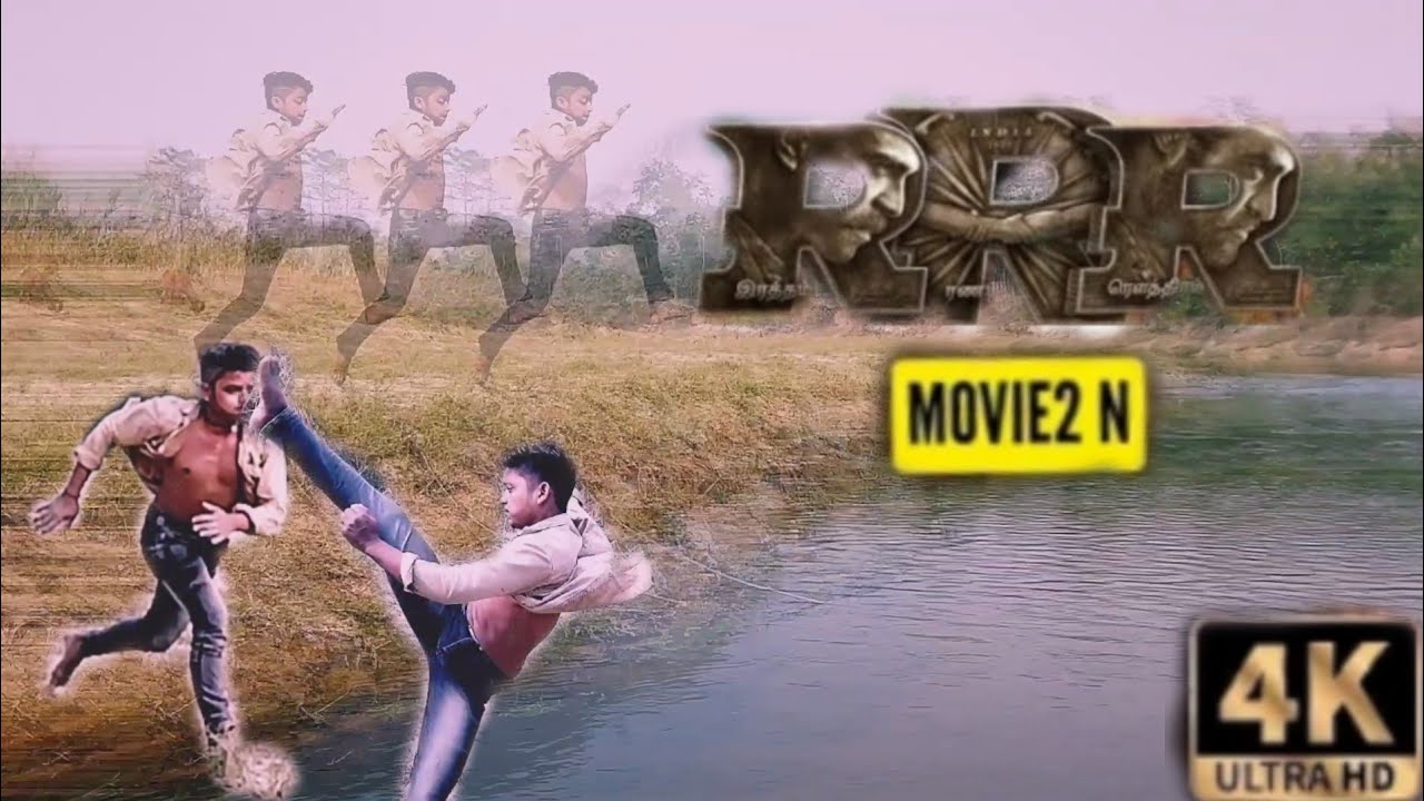 #RRR Jr Ntr Entry Scene Spoofs | Rrr Tiger Fight Scene | Ramcharan ...