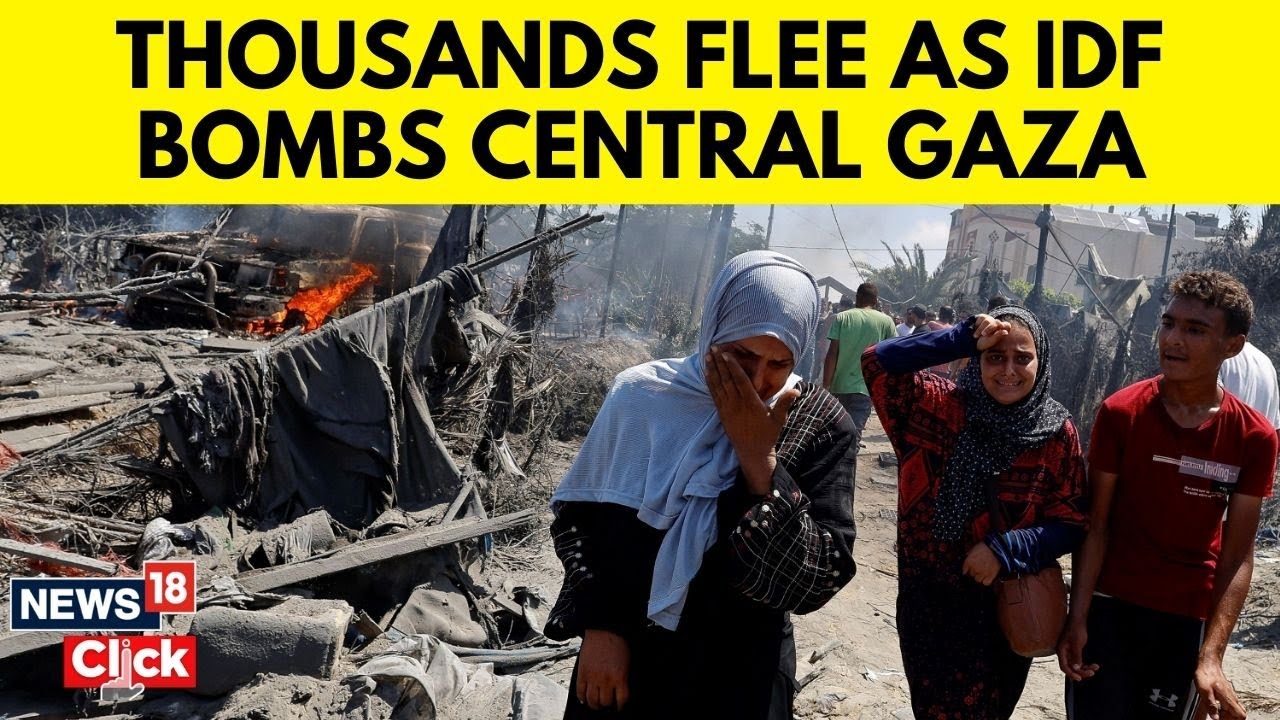 Gaza News | Israeli Evacuation Orders Cram Palestinians Into Shrinking ...