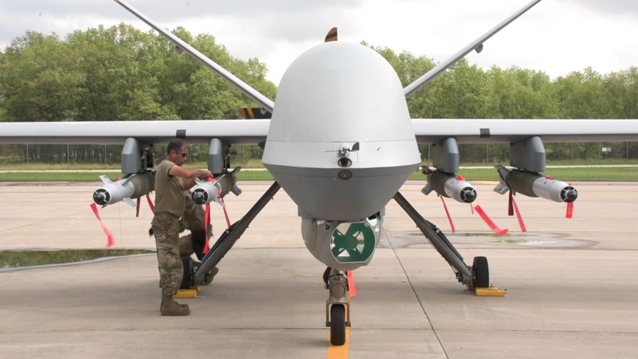 MQ-9 Reaper Operations / Weapons - YouTube