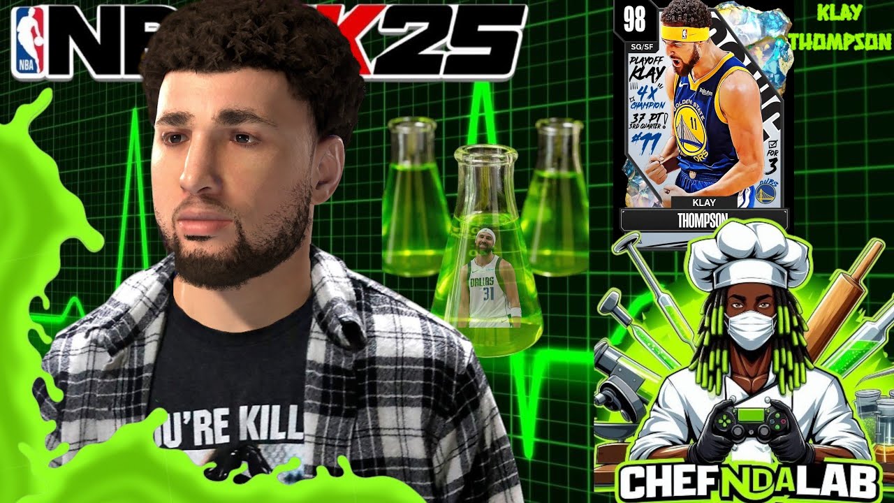 The Realest Klay Thompson NBA 2k25 Face Creation (Chef's Edition) 💪🏾🔥🔥 ...
