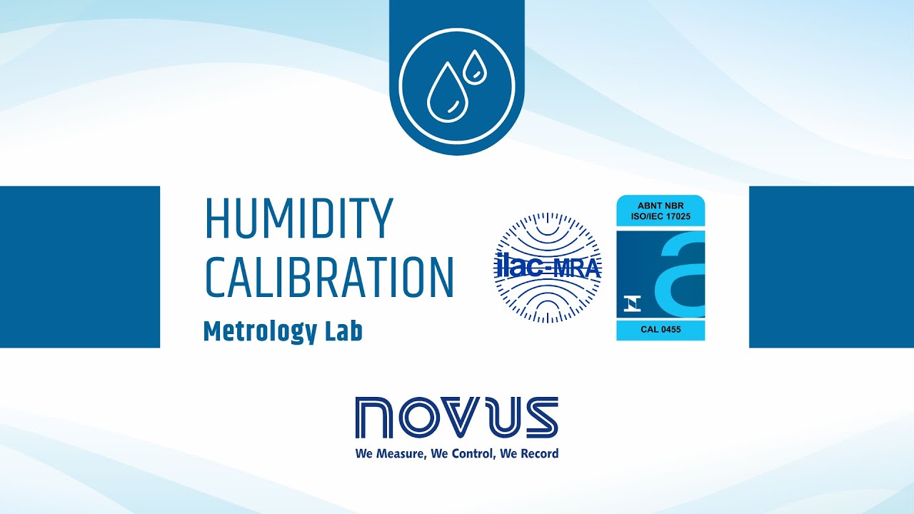 Relative humidity calibration | NOVUS Metrology Lab - YouTube