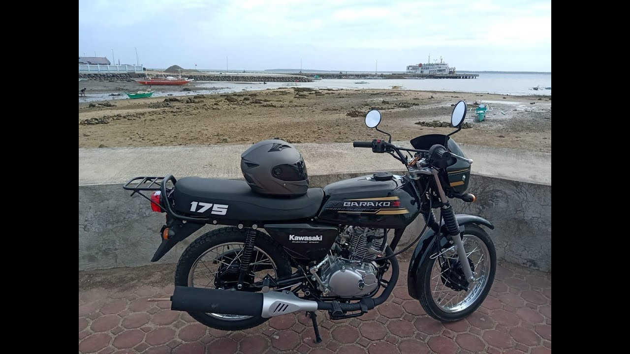 LATEST KAWASAKI BARAKO III ELECTRIC START - YouTube