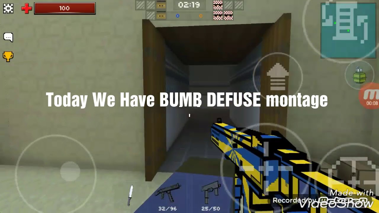 Pixel Strike 3D Bomb Defuse Montage - YouTube