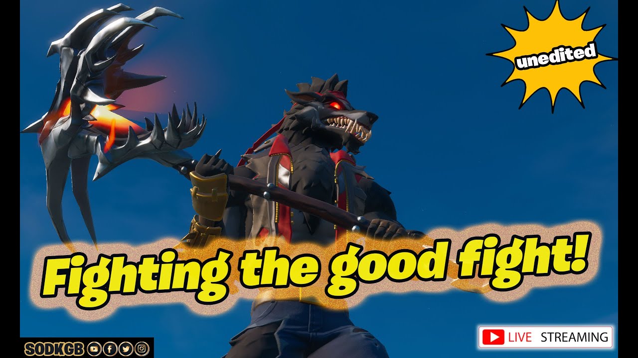 Fortnite - Fighting the good fight - YouTube