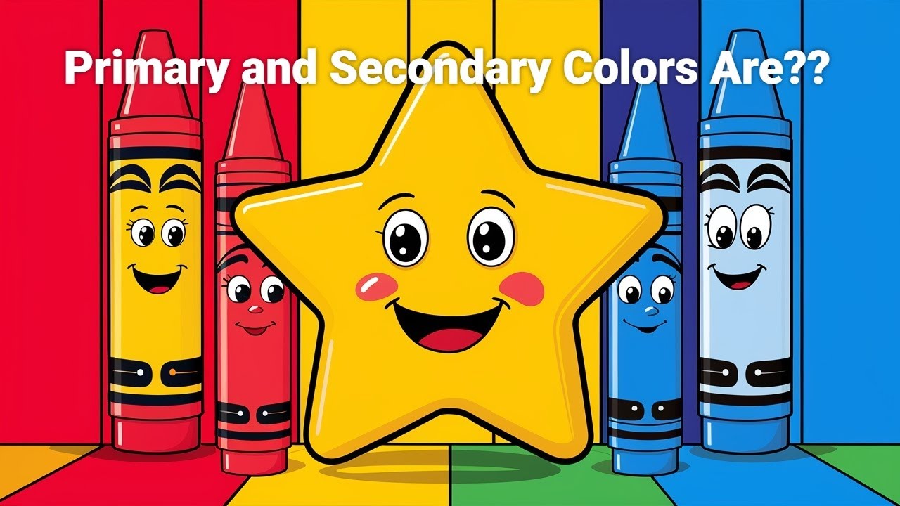 Color Theory: Primary & Secondary Colors Song: Fun and Educational for ...
