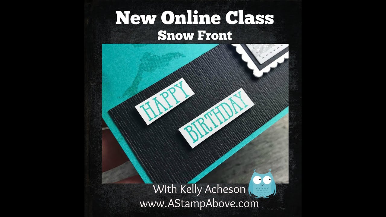 NEW ONLINE CLASS - Snow Front - YouTube
