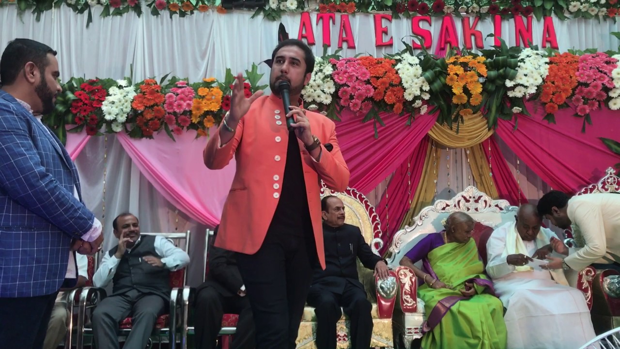 MC Abbas Speech With Former Prime Minister HD Deve Gowda & Telangana Dy ...