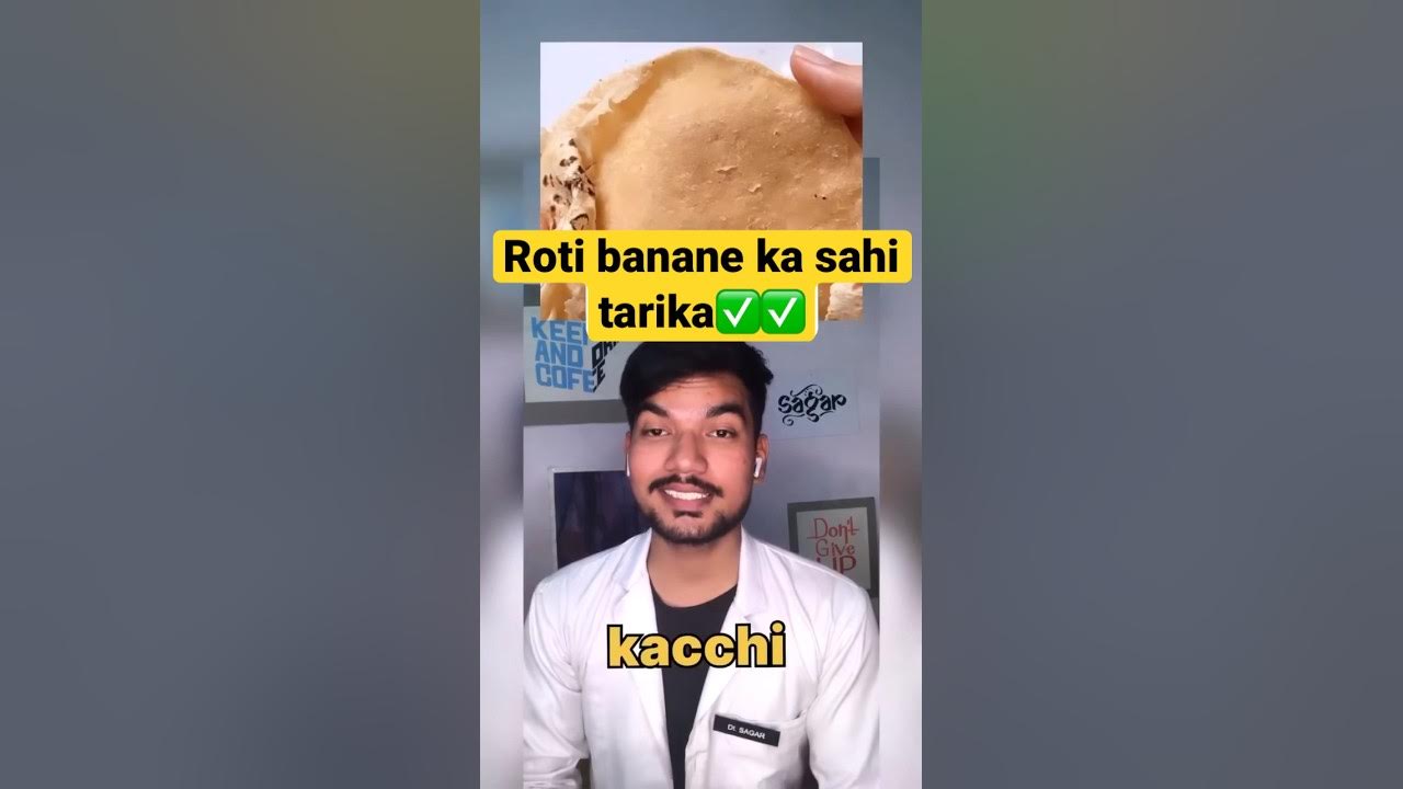 Kya Gas Par Roti Sekna Shi H dietitian roti food youtube shorts kya-gas-par-roti-sekna-shi-h-dietitian-roti-food-youtube-shorts