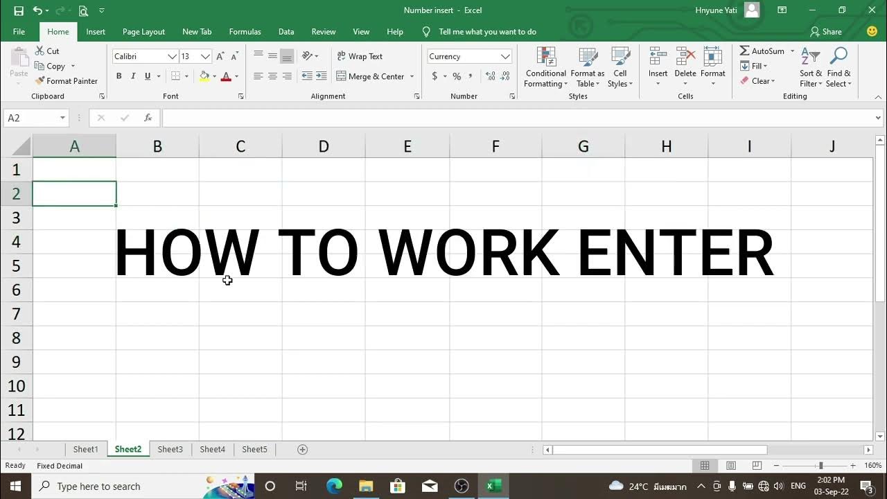Excel Tutorial Part1 12 Youtube