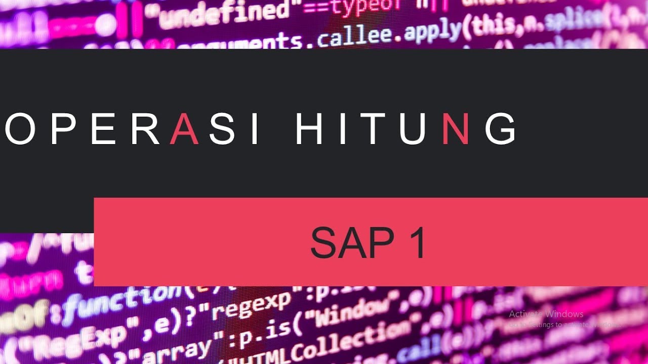 Tutorial contoh soal SAP 1 - YouTube