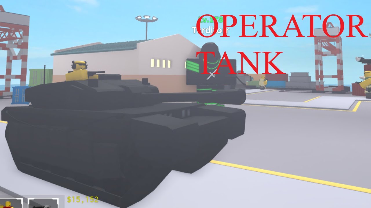 Retro Tds operator tank - YouTube