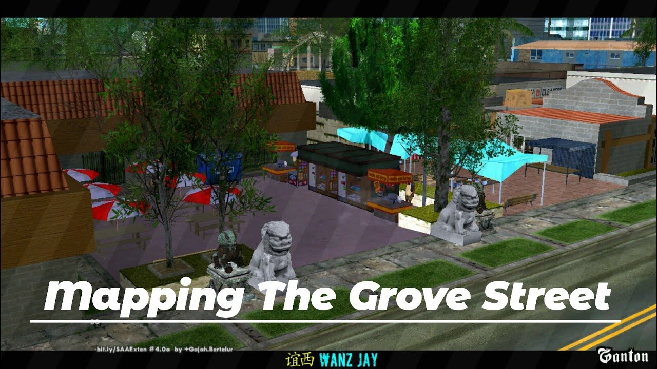 Share Mapping The Grove Street gta sa V2 - YouTube
