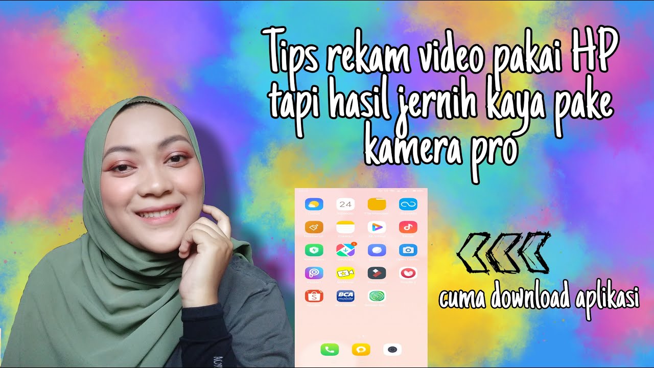 APLIKASI REKAM VIDEO UNTUK YOUTUBER PEMULA | TUTORIAL OPEN CAMERA - YouTube
