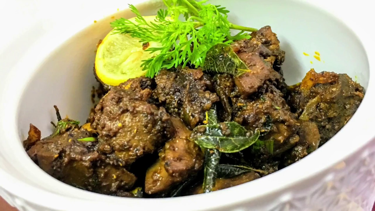 Easy Mutton Liver fry easy recipe my style - YouTube
