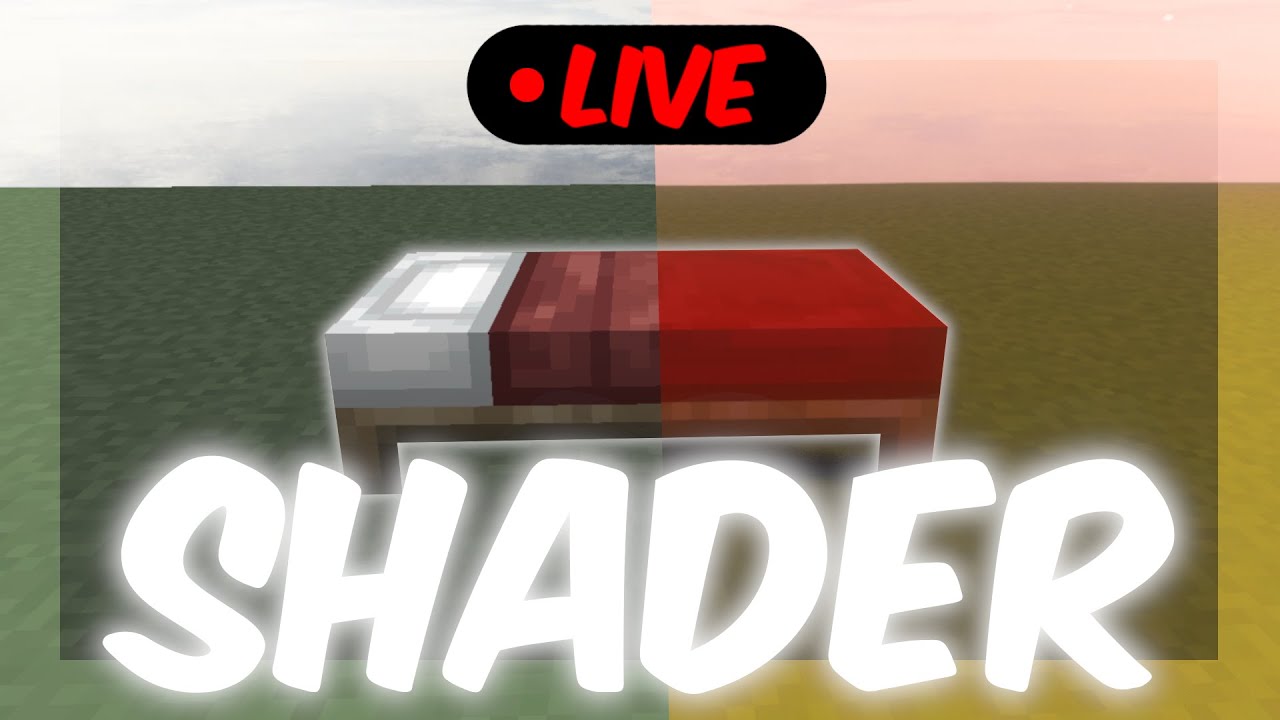 BEDWARS mit SHADER auf chillig | Minecraft - YouTube