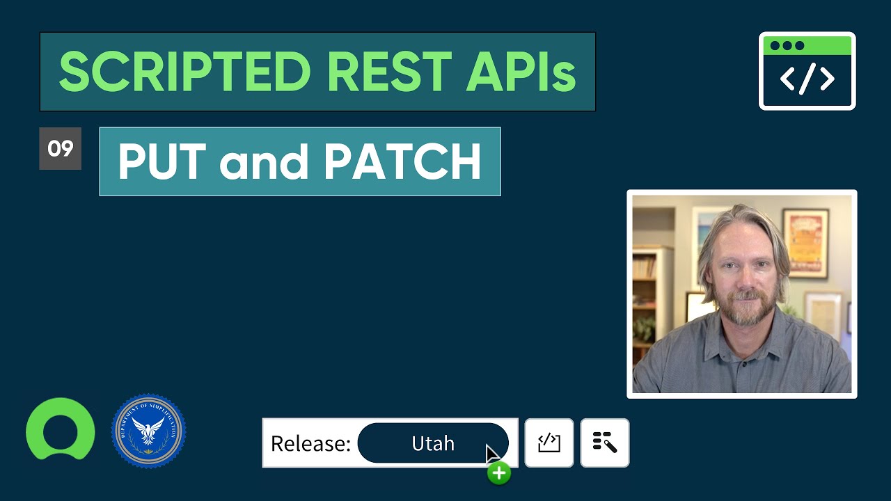 ServiceNow Scripted REST APIs: Part 9 – PUT and PATCH - YouTube