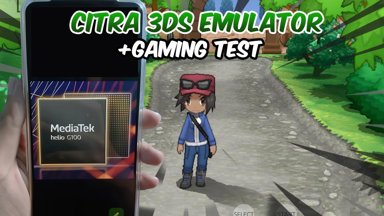 Test Citra 3DS Emulator di Helio G100 - Advan X1 - YouTube