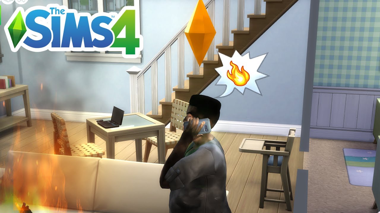 How To Call The Fire Department Service (Call Firefighters To Save Sims ...