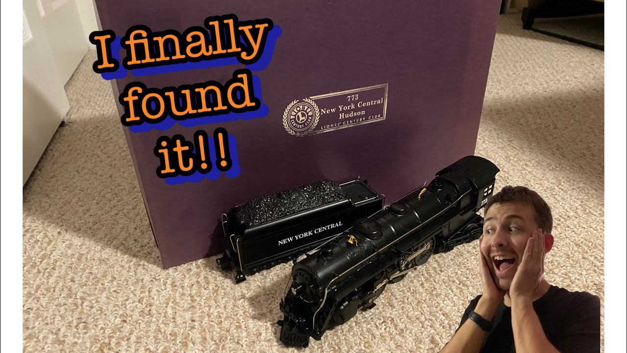 The Lionel Century Club 773 Hudson!! 🚂 (York Purchase & Unboxing) - YouTube